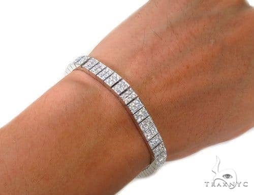 Mens Diamond Bracelet On Wrist